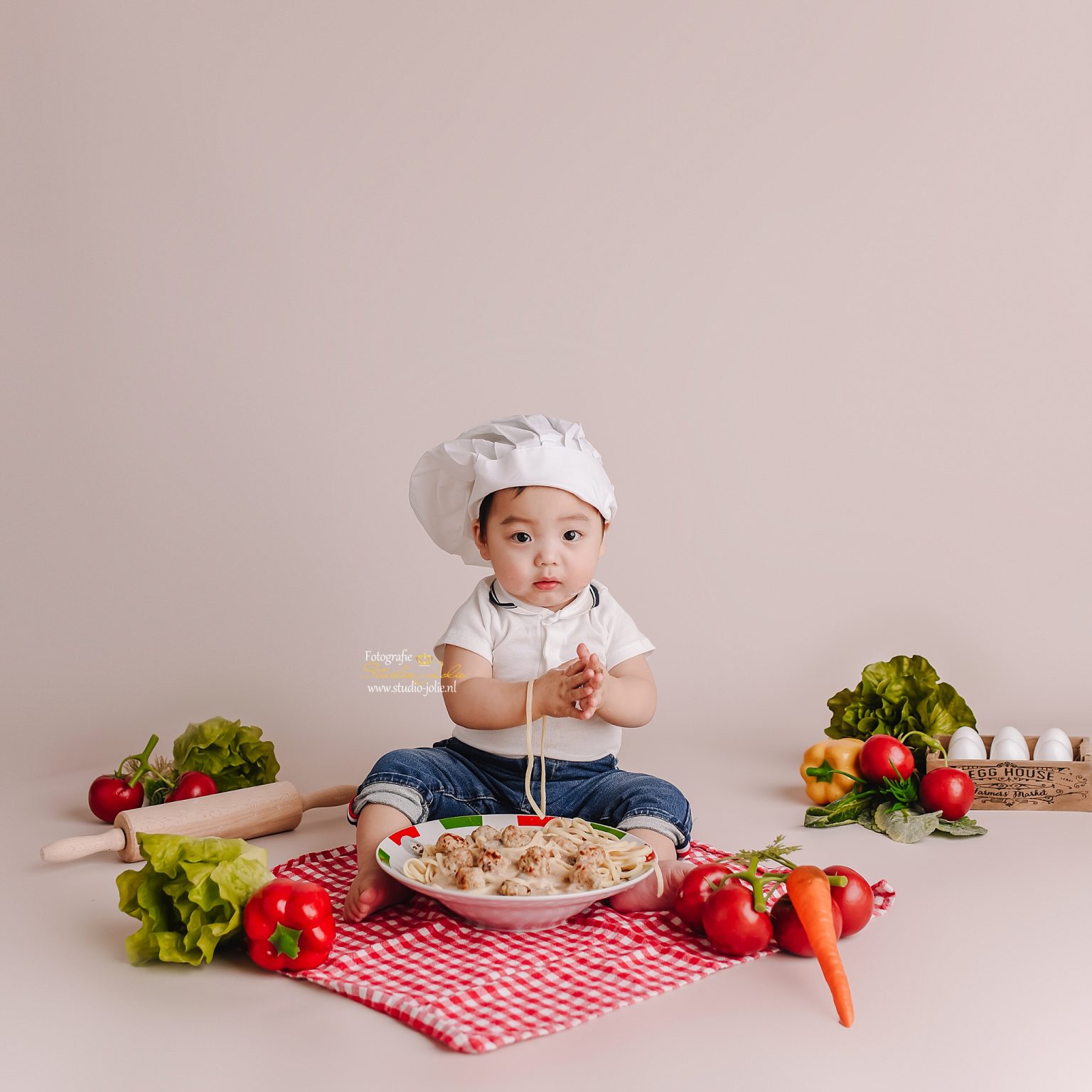 Eerste verjaardag fotoshoot iets anders - Fotografie Studio Jolie
